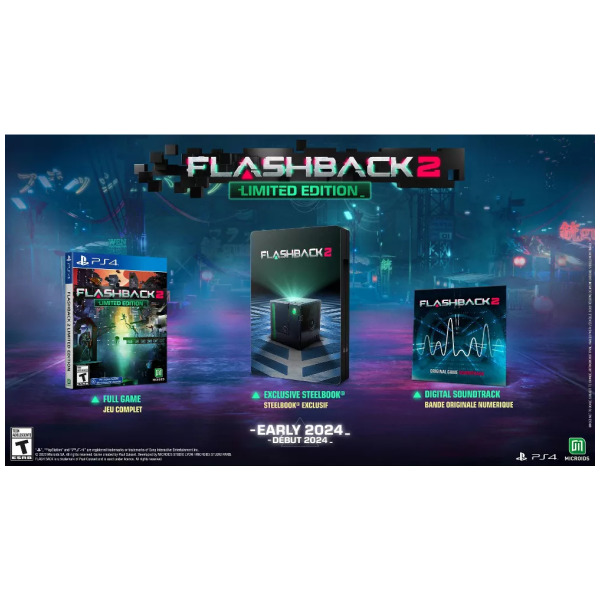 Flashback 2 Limited Edition - PlayStation 4 PS4 PREORDER - ESTIMATED SHIP DATE DEC 31 2025 ...